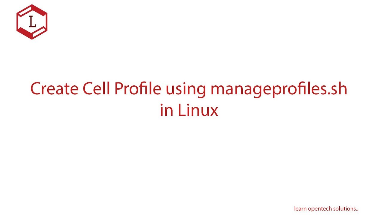 27.WAS7.0 Create CellProfile using manageprofiles.sh Linux