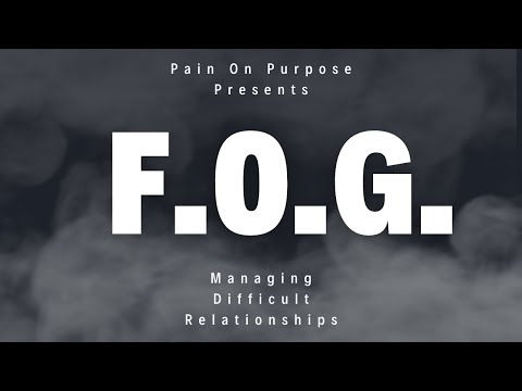 STAY CLEAR FROM THE FOG: Managing Difficult Relationships