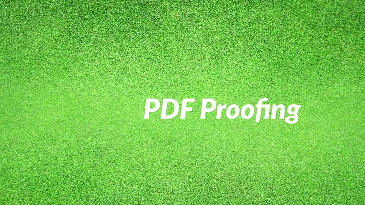 PDF Proofing