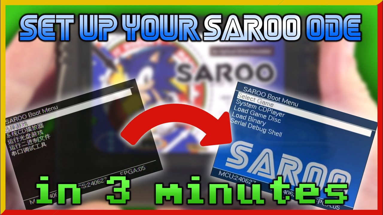Set Up Your SAROO in 3 minutes - feel free to stay to the end though!