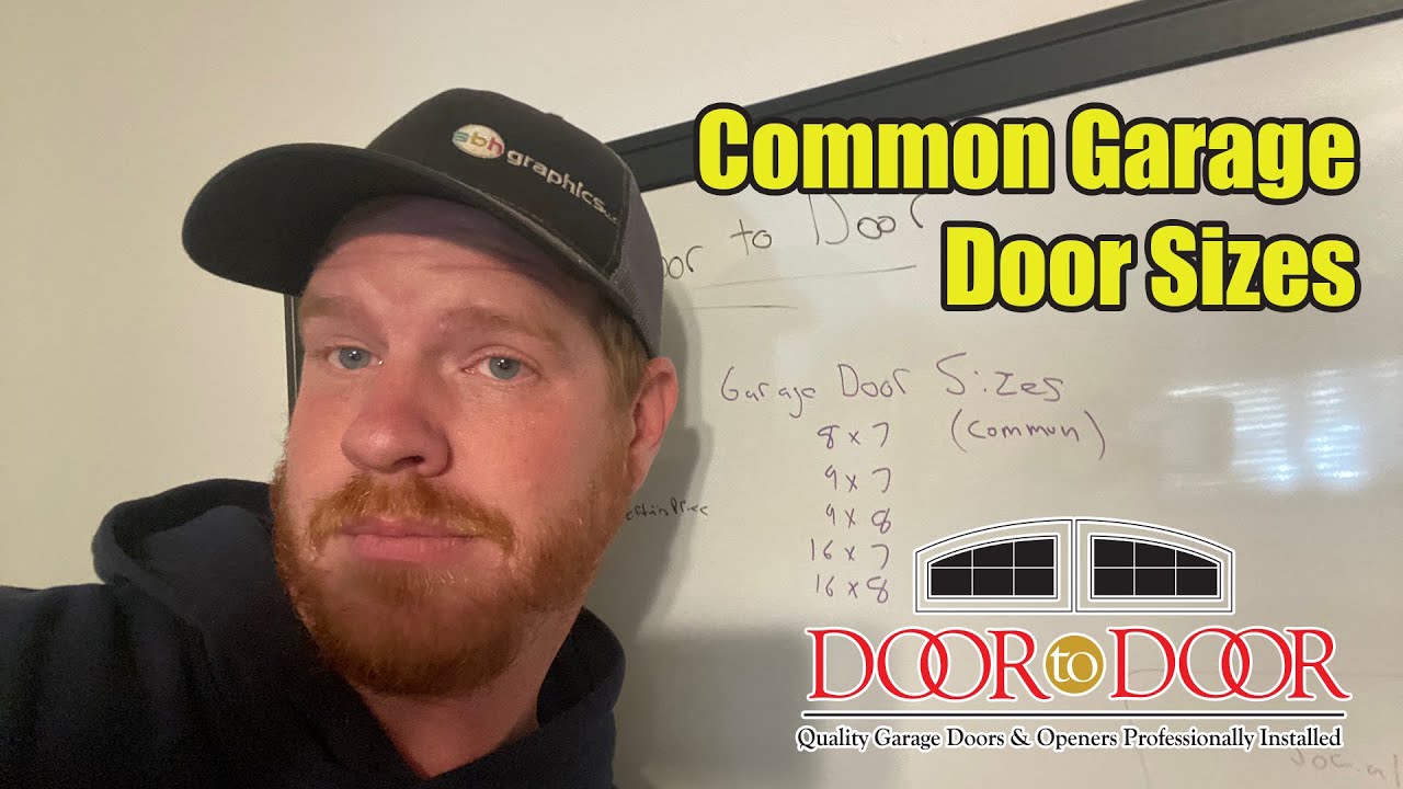 Common Garage Door Sizes