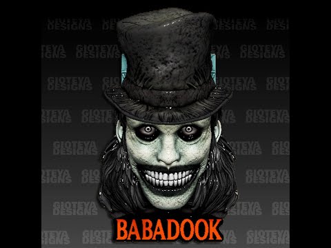 👻 The Babadook・ STL File for 3D printing・Cults