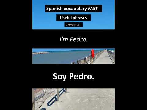 I am / yo soy #spanishforbeginners #spanishpronunciation
