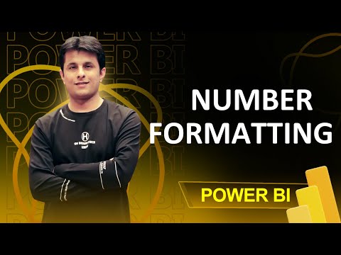 4.9 How to Change Number Formatting in Power BI | Power BI Tutorials for Beginner | By Pavan Lalwani