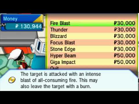 Lilycove Department Store TMs [ORAS]
