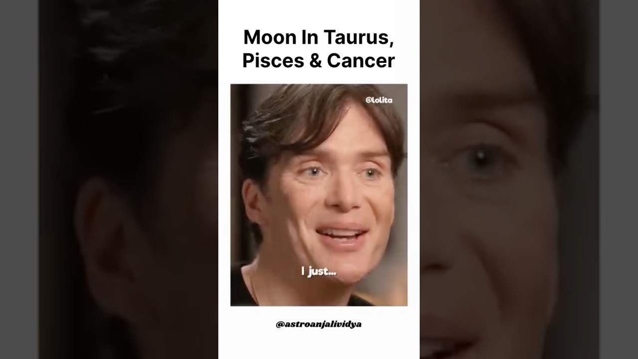 Moon In Taurus/ Moon In Pisces/ Moon In Cancer #funny #astrology #memes