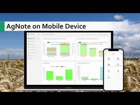 AgNote on Mobile Device