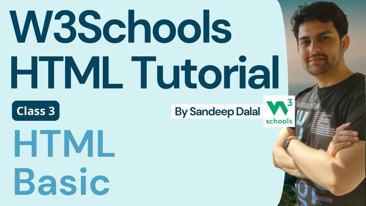 HTML Tutorial - HTML Basic - W3Schools - In Hindi & English