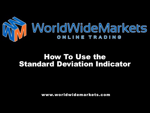 AlphaTrader - How To Use the Standard Deviation Indicator