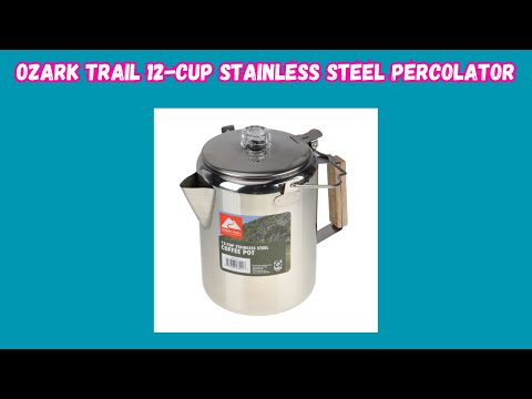Ozark Trail 12 cup Stainless Steel Percolator