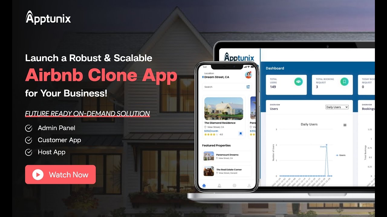 How Does the Airbnb Clone App Work? Build Your Airbnb Clone App | Airbnb Clone App Development |Demo