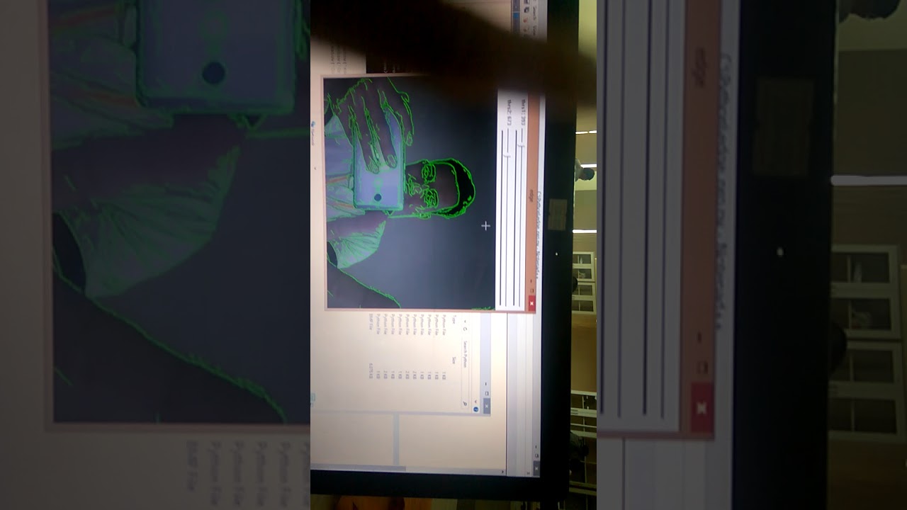 canny with control threshold