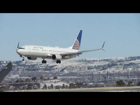 Almost 12 minutes of Billings, MT Aviation! Aircraft Landing & Taking-off, 2/25/23.
