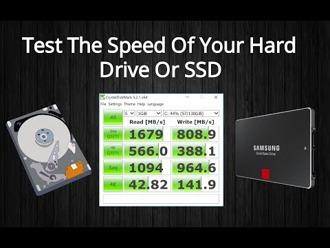 How To Test The Speed Of Your Hard Drive Or SSD