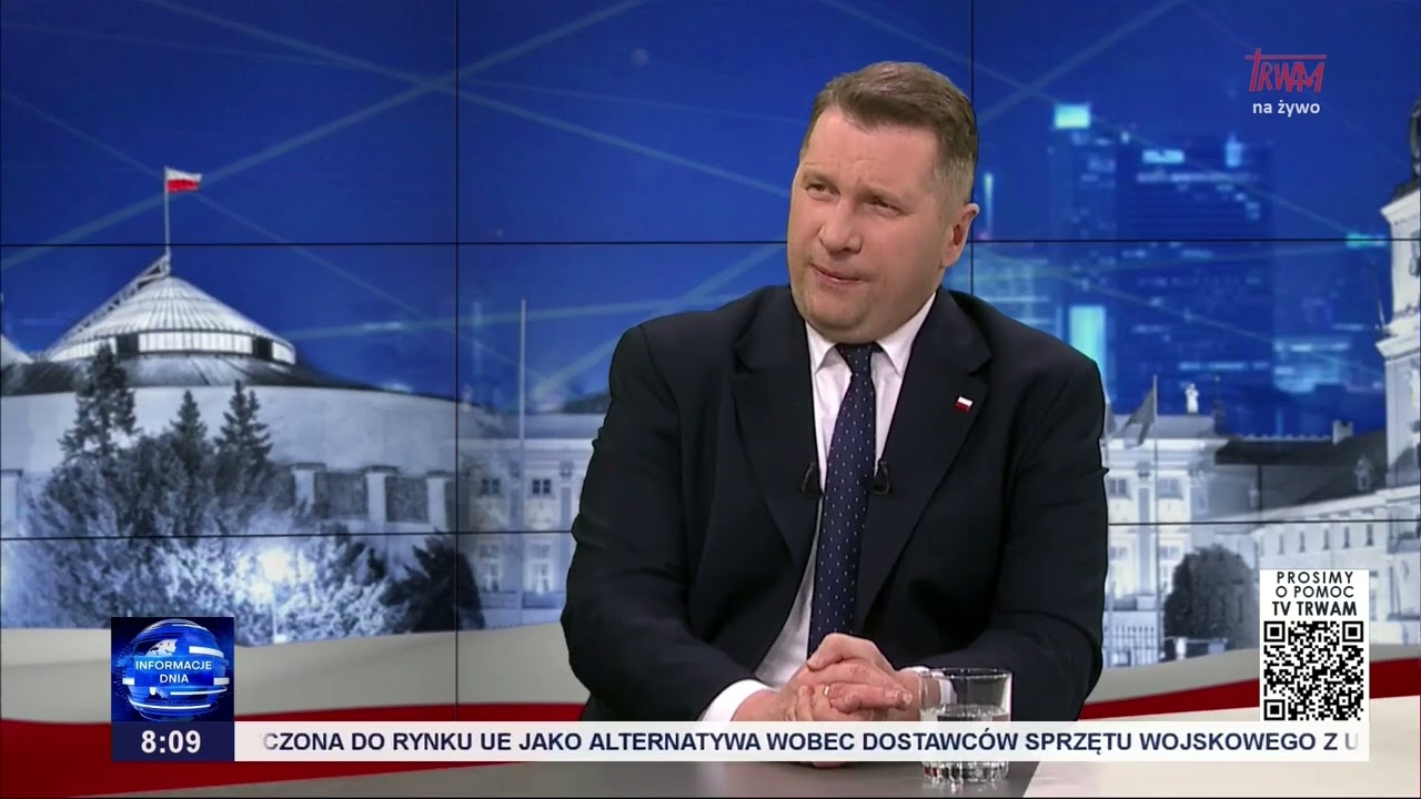 P. Czarnek o D. Tusku: Mamy do czynienia z podłym kłamcą, który działa w interesach absolutnie ...