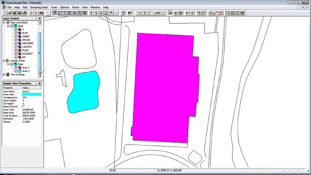 EA100: Creating Sample Areas