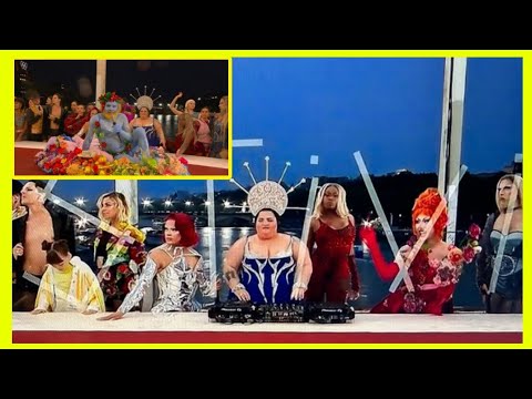 Drag Queens' 'Last Supper' Act At Paris Olympics Opening Ceremony Sparks Reactions*japenese reporter