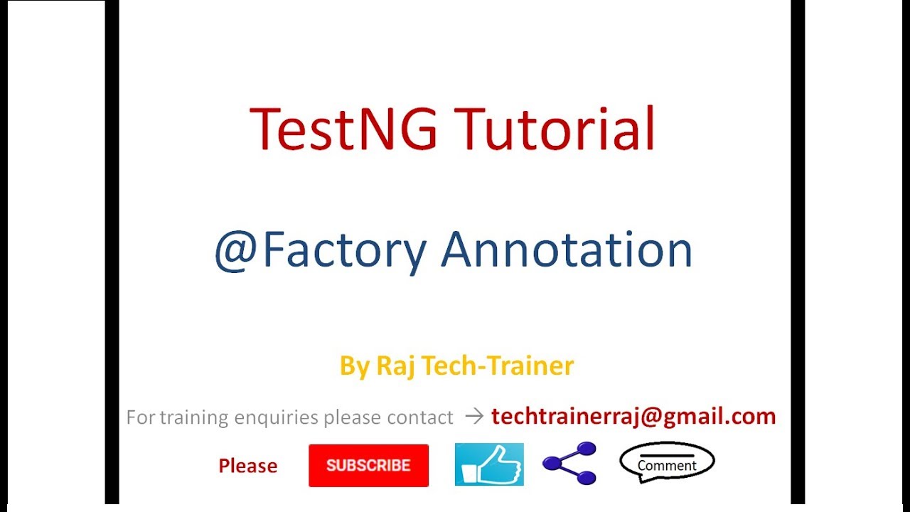 TestNG Factory Annotation Example | Run Multiple Tests
