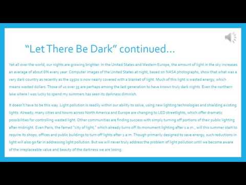 Part 3: How to Read and Analyze the Passage