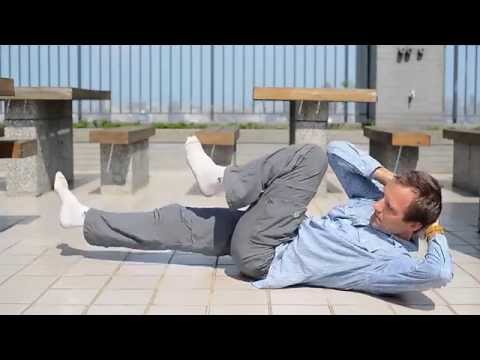 Great Abs exercise - Bicycle Crunches