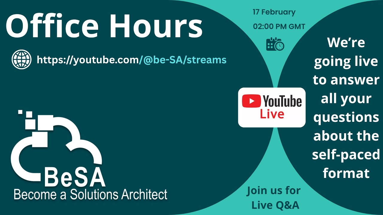 BeSA Weekly Office Hours - 16-May