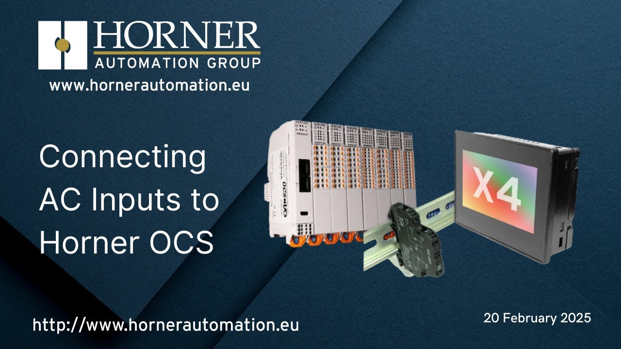 Connecting AC Inputs to Horner OCS - Horner Automation Group Europe