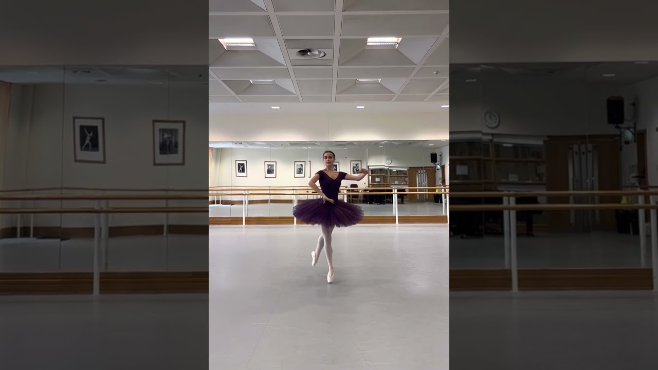 Raymonda variation part 1  Madison Penney Royal ballet school