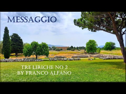 MESSAGGIO by Franco ALFANO / POSTCARDS FROM ITALY by Helena Kean, mezzo