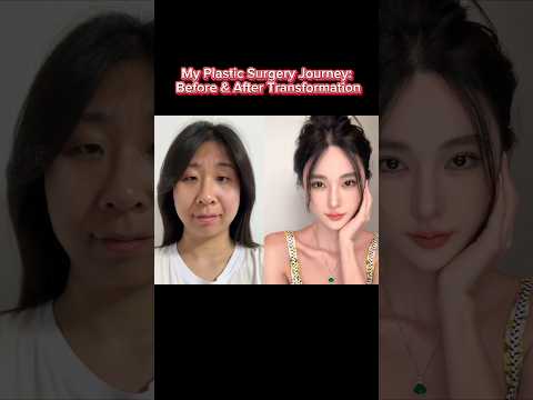My Plastic Surgery Journey: Before & After Transformation #facetransformation #beautytransformed