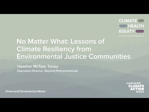 No matter what: lessons of climate resiliency from environmental justice communities