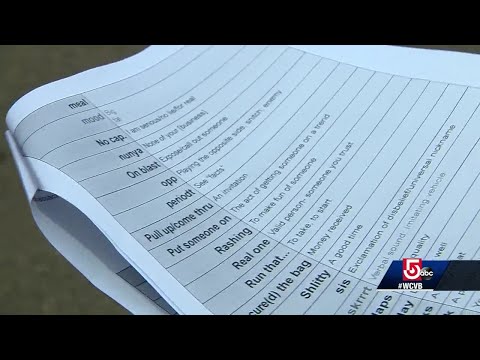 Mass. teacher putting together makeshift dictionary to understand students