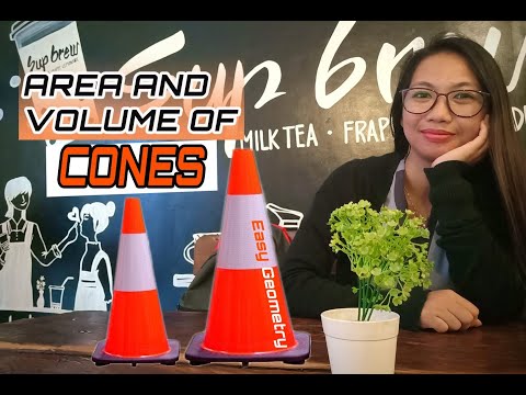 Area and Volume of Cones | What is a Cone | Parts of a Cone | Solids in Geometry