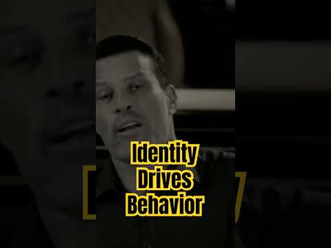 Identity Drives Behavior | Tony Robbins Motivation #motivation #mindset