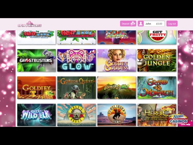 Spin Princess: Bonuses up to £1000 | NewCasinos.com