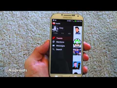 Hootie Twitter app for Android quick look and hands-on