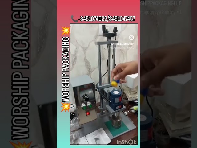 Bottle Capping Machine - Manual Ropp Capping Machine Trader - Retailer ...