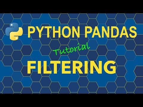 Python Pandas - Filtering
