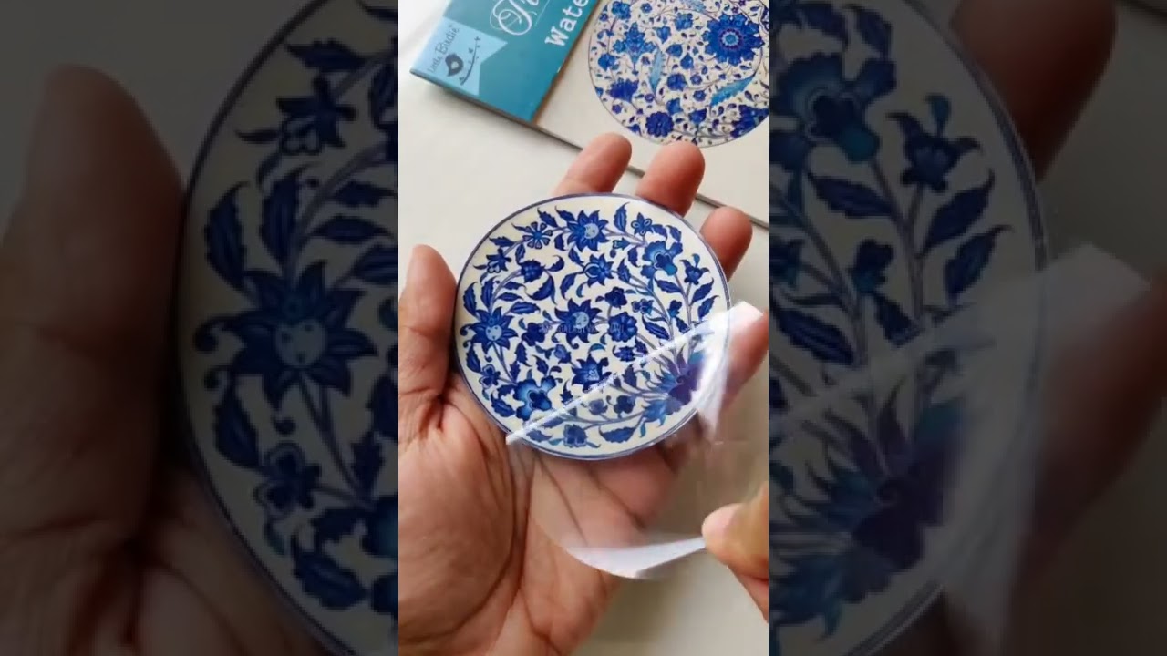 Easy and quick coasters with our newly launched Deco Transfer Sheets. Which of these do you like?