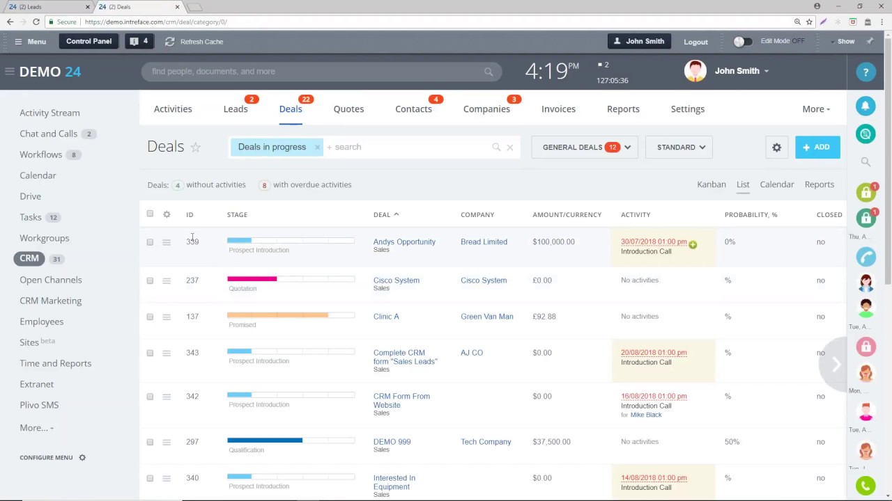 Bitrix24: Better Business Processes (Webinar August 2018)