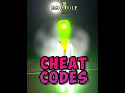 CHEAT codes in Schedule 1