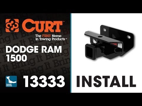 Trailer Hitch Install: CURT 13333 on Dodge Ram 1500