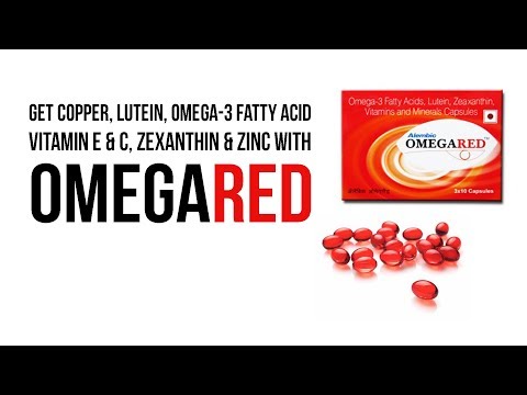 Omegared Nutritional Supplement Capsule, 10 capsule/strip, Price from ...