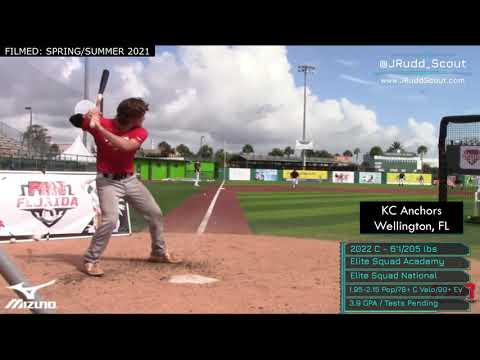 KC Anchors (2022 C) *GAME/PBR SHOWCASE FILM* / Elite Squad Baseball / Wellington, Florida