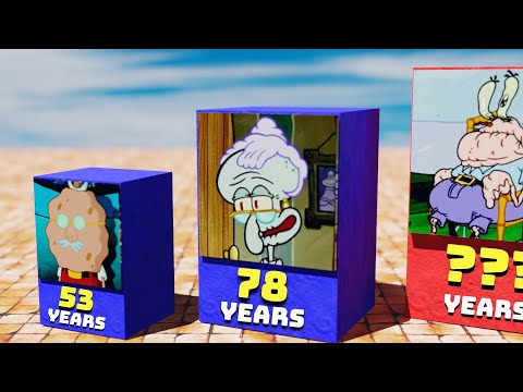 Comparison: Oldest SpongeBob Characters
