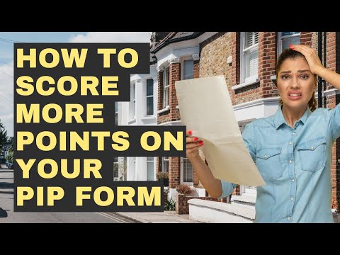 Secrets to Scoring More Points On Your PIP Form
