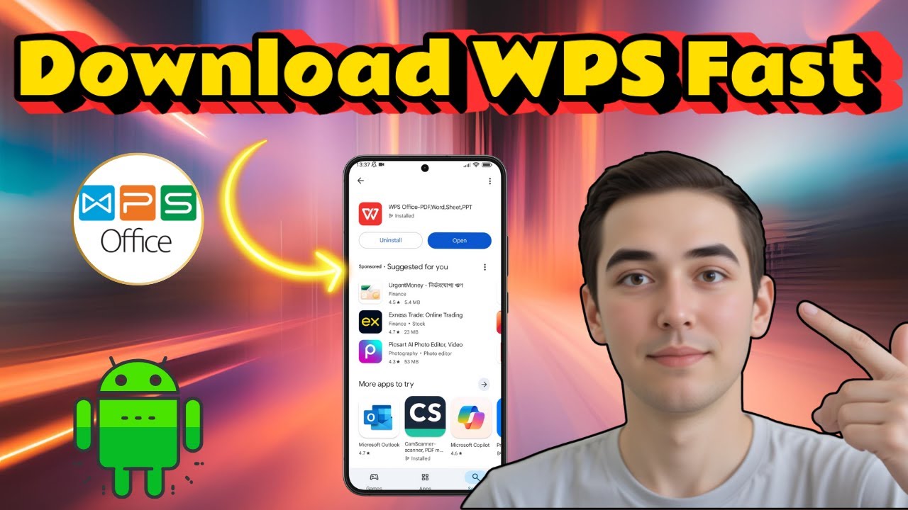 How To Download And Install WPS Office App On Mobile Phone