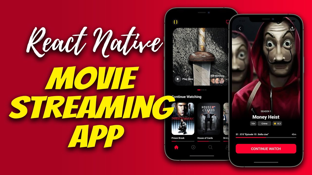 LCRN EP12 - Movie Streaming App - React Native UI