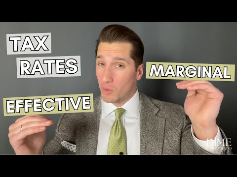 Effective vs Marginal Income Tax Rates