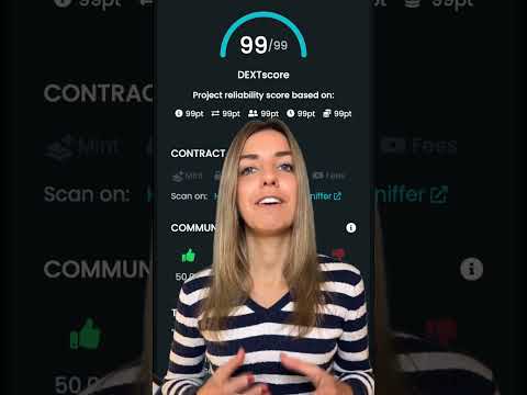 DEXTools Score - Check the legitimacy of crypto tokens with the DEXTScore