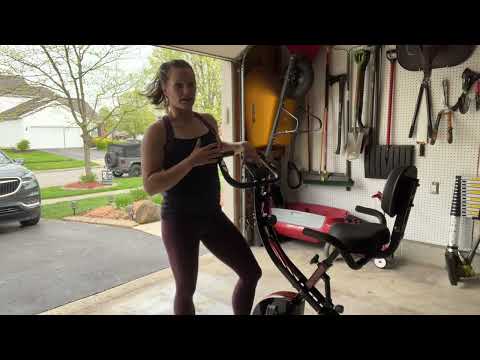 Review of HAPBEAR Folding Exercise Bike Magnetic Foldable Stationary Bike